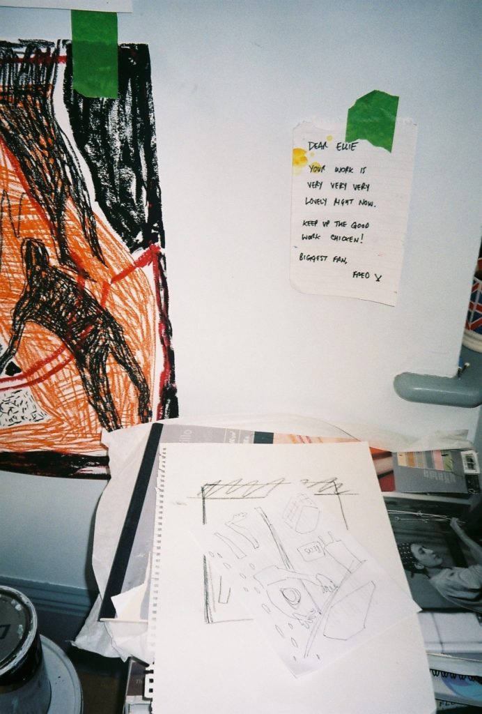 Studio Visit with artist Ellie Walker — DATEAGLE ART